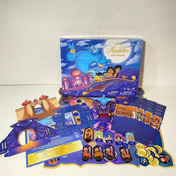Disney | Toys | Cardinal Disney Aladdin Board Game 0 Complete | Poshmark
